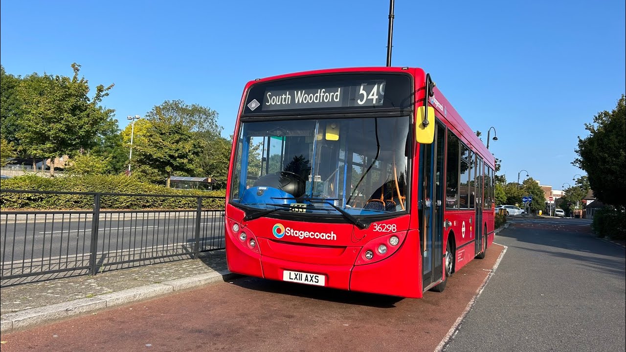 Journey on the 549|36298(LX11 AXS)Alexander Enviro 200 - YouTube