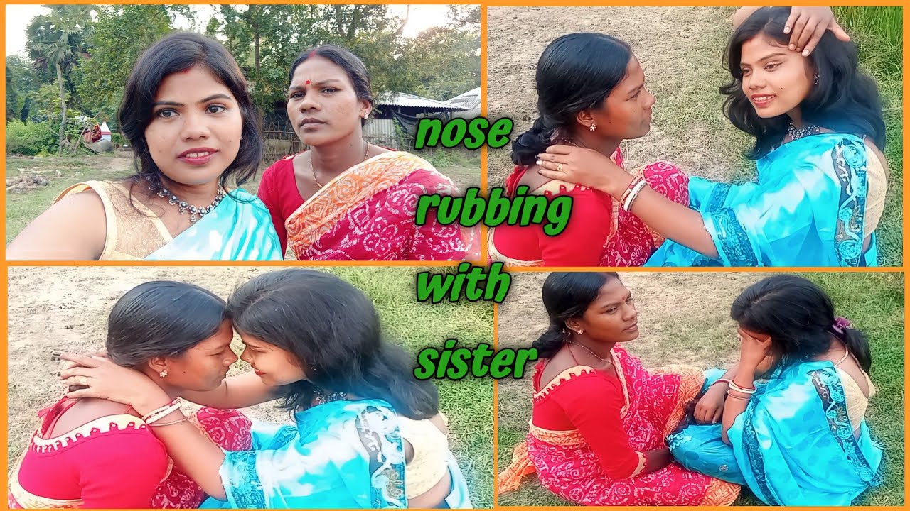 Nose Rubbing Challenge with sister । Fanny challenge। challenge video🔥😜 ...