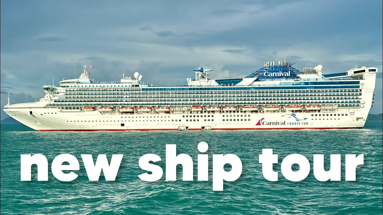 Carnival Encounter Ship Tour! With Deck Plans - YouTube