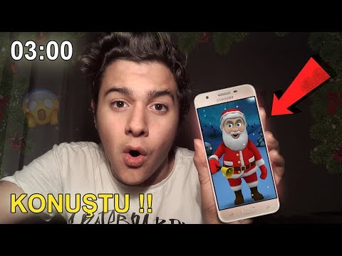 GECE 3'te SAKIN KONUŞAN NOEL BABA OYNAMAYIN! (Cevap Verdi)