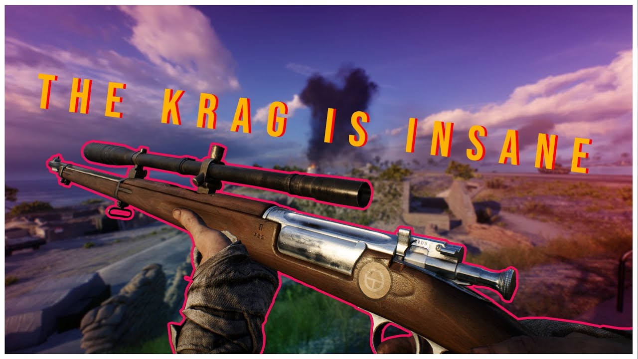 The Krag Jorgensen is INSANE - Battlefield V - YouTube