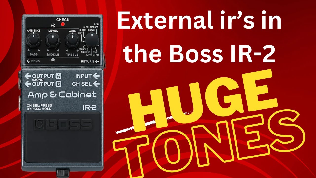 loading external ir's into the Boss IR-2 - YouTube
