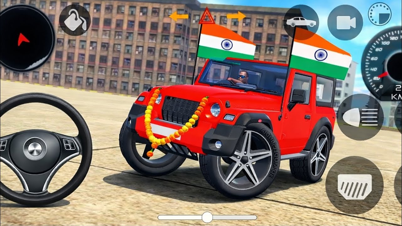 Dollar Song Modified Mahindra Thar Indian Thar Gadi Wala Game Car Game ...