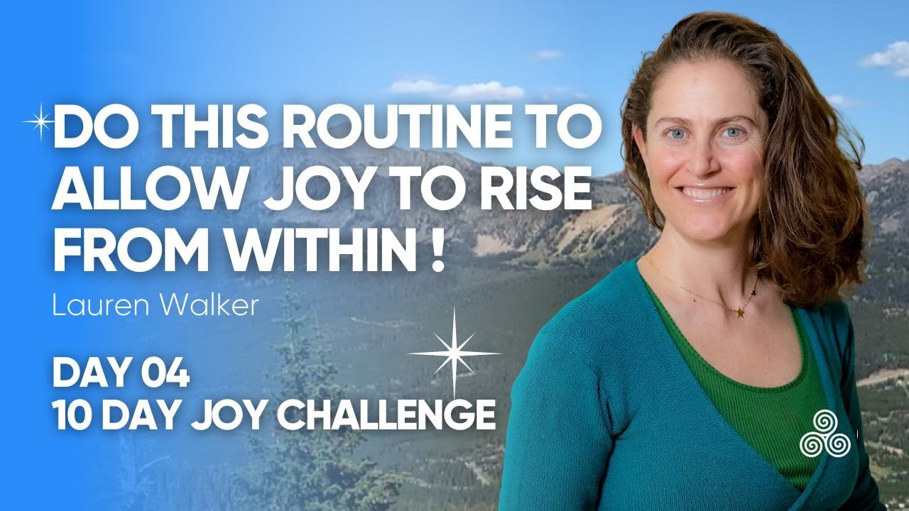 Day 4 of Donna Eden's 10-Day Joy Challenge - YouTube