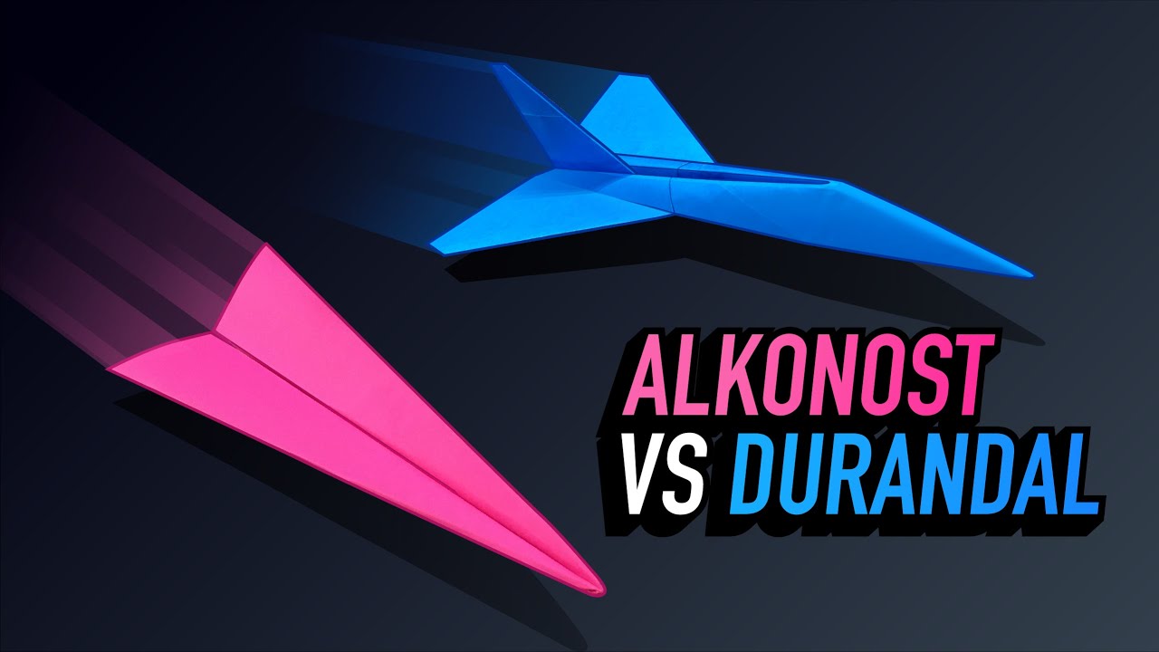 Paper Airplane Tournament — Durandal vs Alkonost — Paper Aces ...