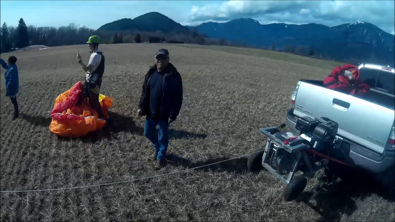 Paraglider Training March 15 - YouTube