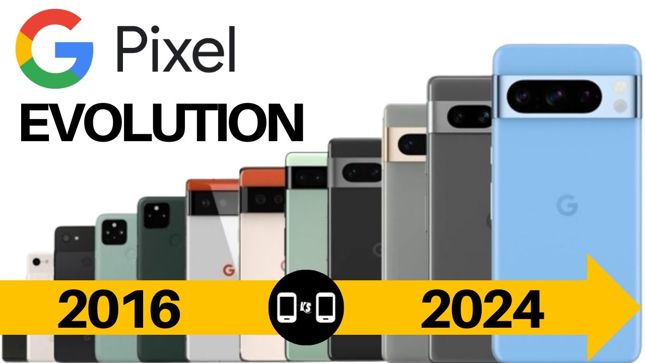 Evolution of GOOGLE PIXEL (2016 - 2024) - YouTube