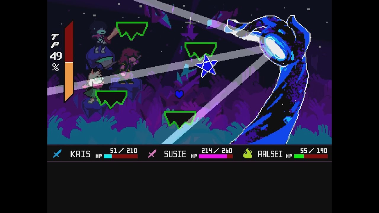 Vs. Handromeda 💙 Deltarune: The Upper Hand - YouTube