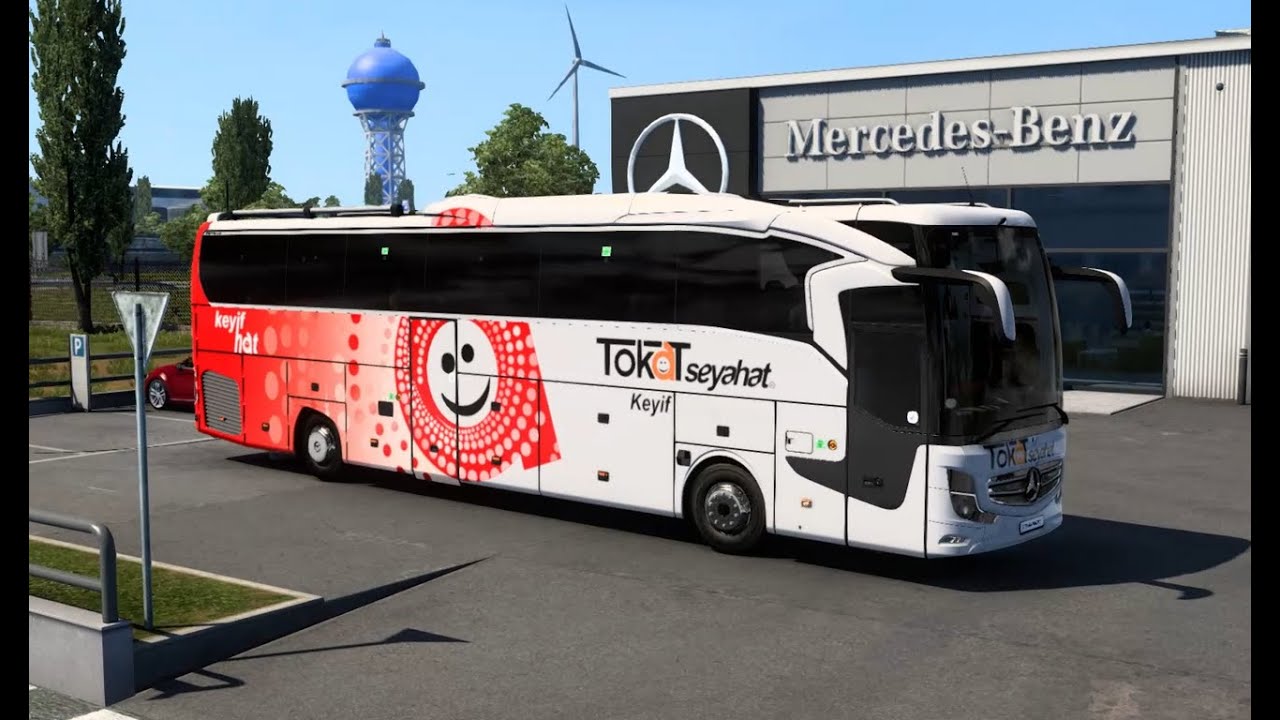 MERCEDES-BENZ New Travego 16 SHD | Driving From Rotterdam (Holland) to ...