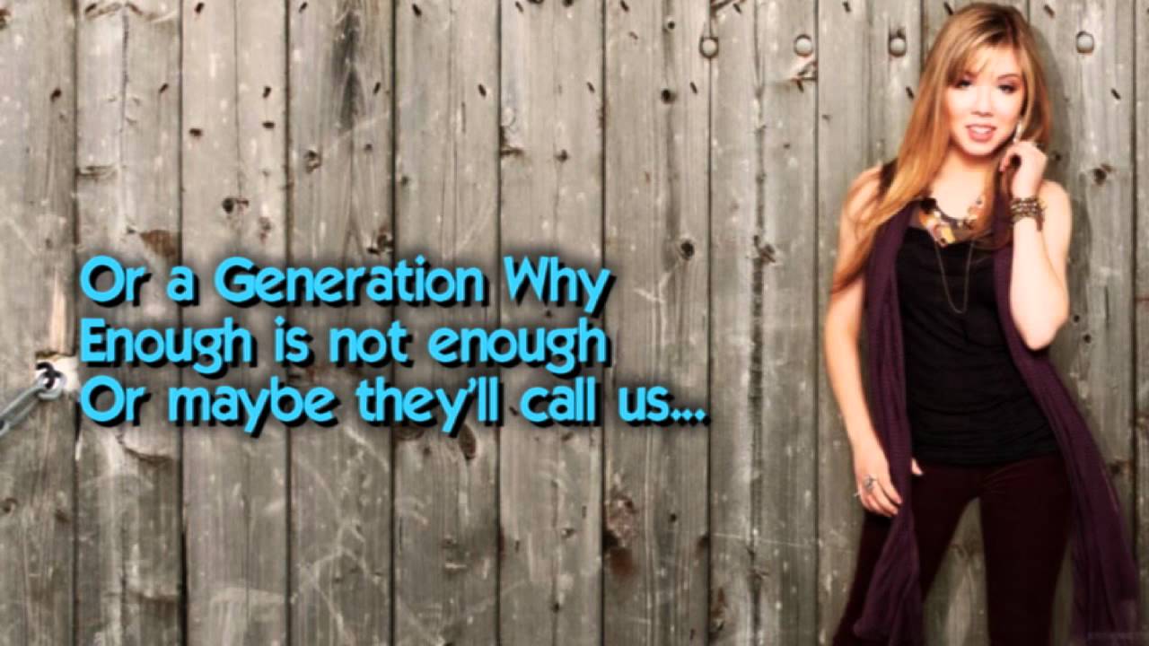 Jennette McCurdy - Generation Love (Karaoke Instrumental) HD - YouTube