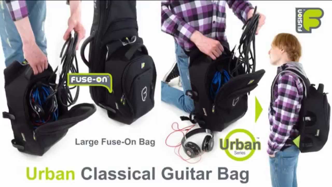 URBAN Classical Guitar Gig Bag (by Fusion Bags) - YouTube