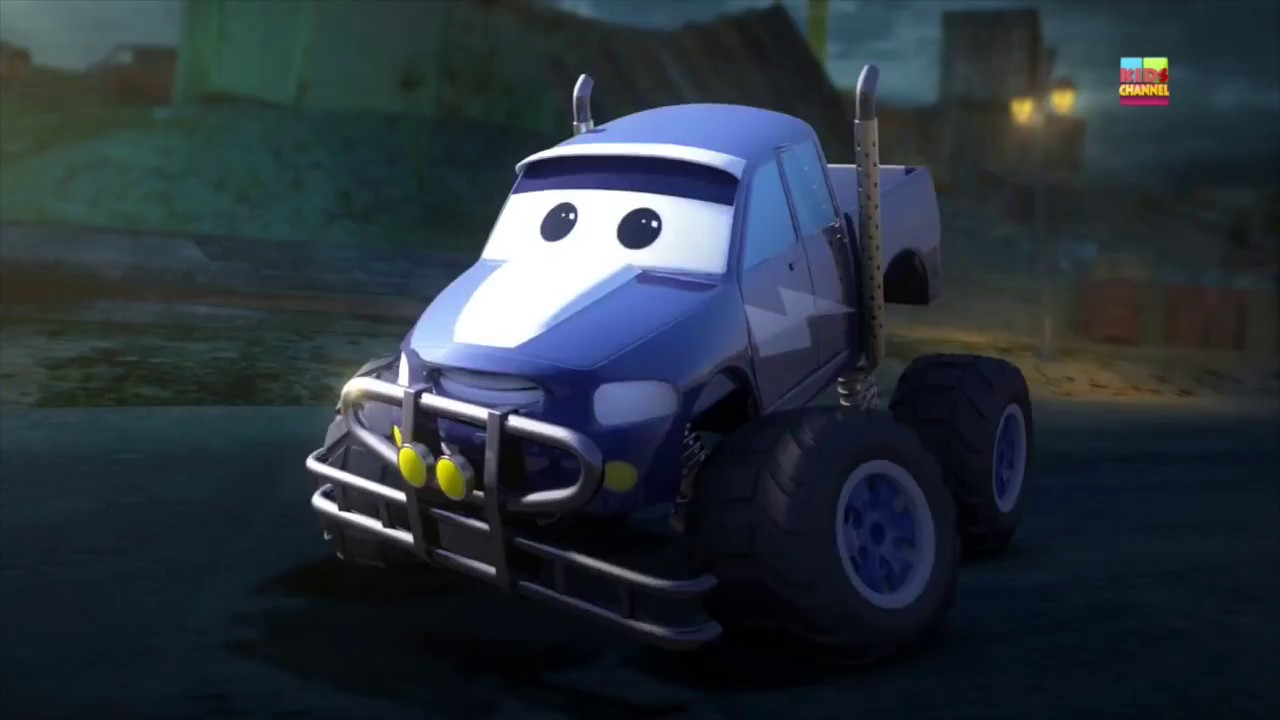 Turbo Town | baby cartoons | car cartoon | kids compilation - YouTube