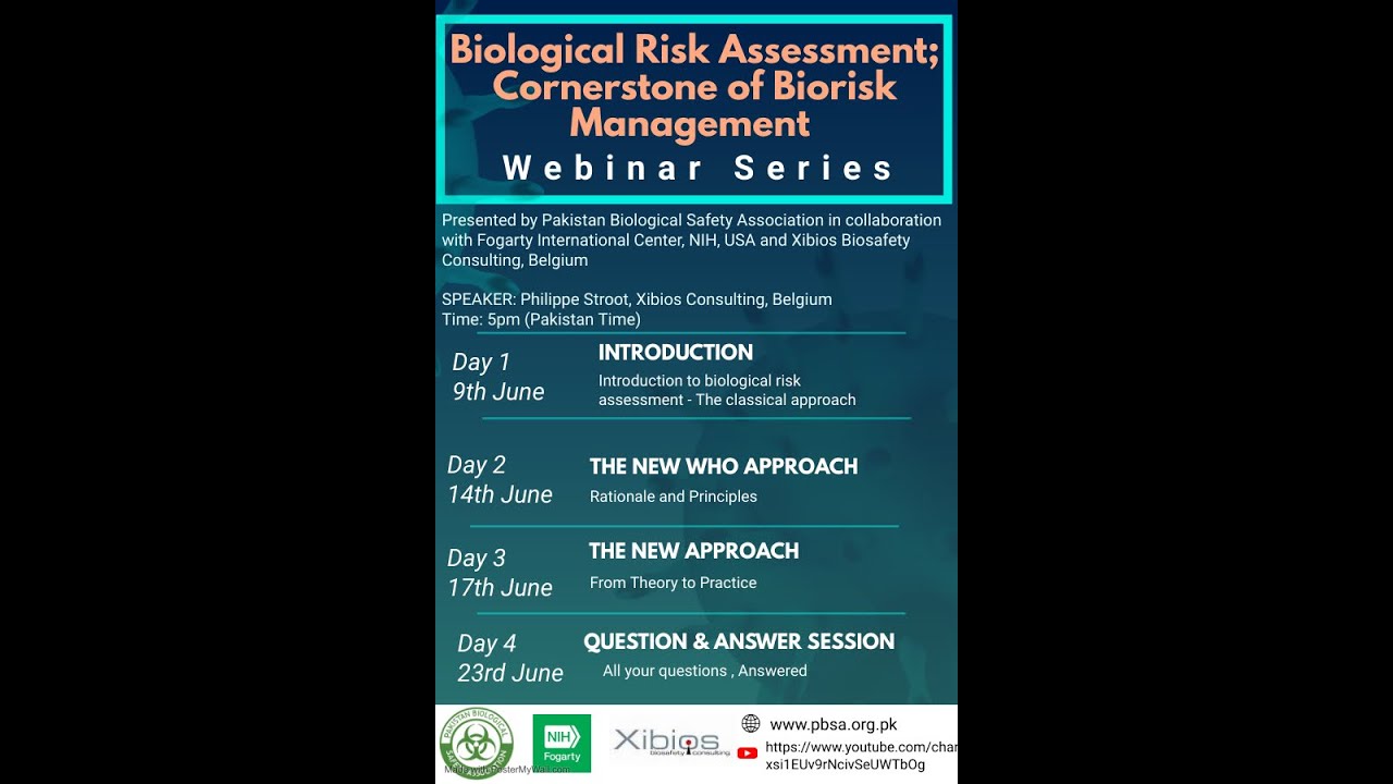 Session IV: Biorisk Assessment, Cornerstone Of Biorisk Management - YouTube
