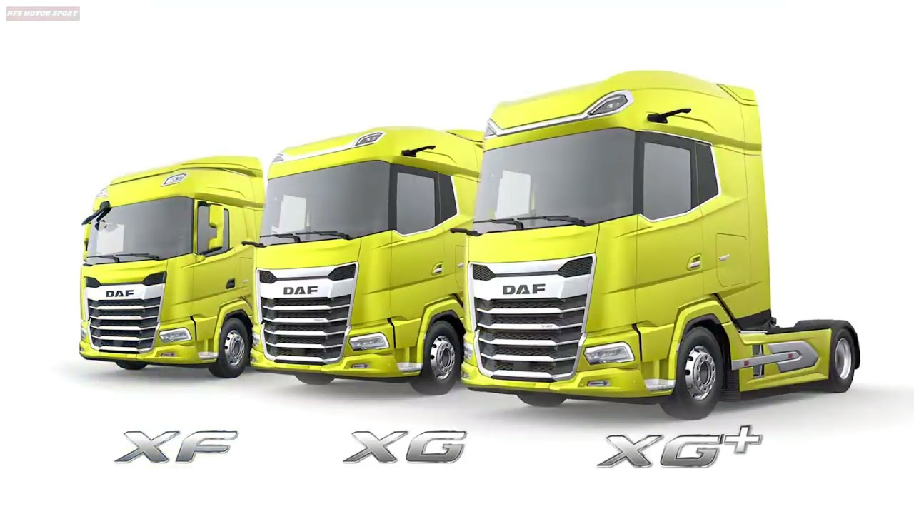 2021 All-new DAF XF, XG & XG+ Interior & Features Explained - YouTube