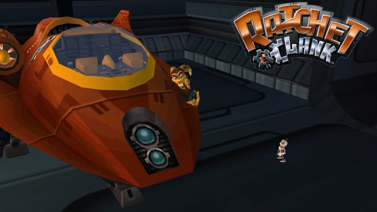 Ratchet & Clank (2002) - Ratchet Steels Quarks Ship 1080p - YouTube