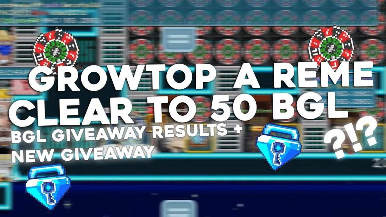 GROWTOPIA REME *CLEAR TO 50 BGL?!?* | Growtopia Casino - YouTube
