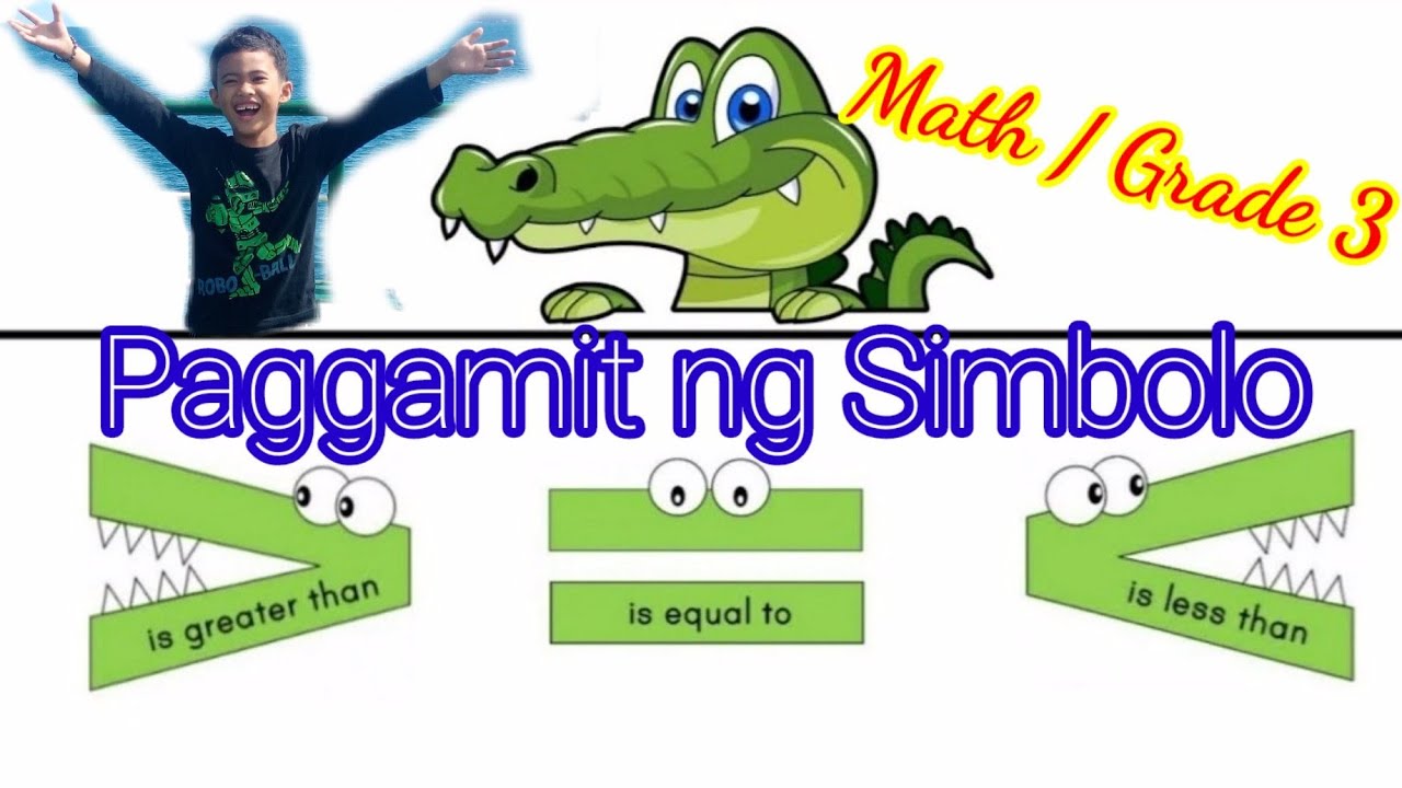 Paggamit ng Simbolo Greater than,Less than,Equal/Paghahambing ng bilang ...