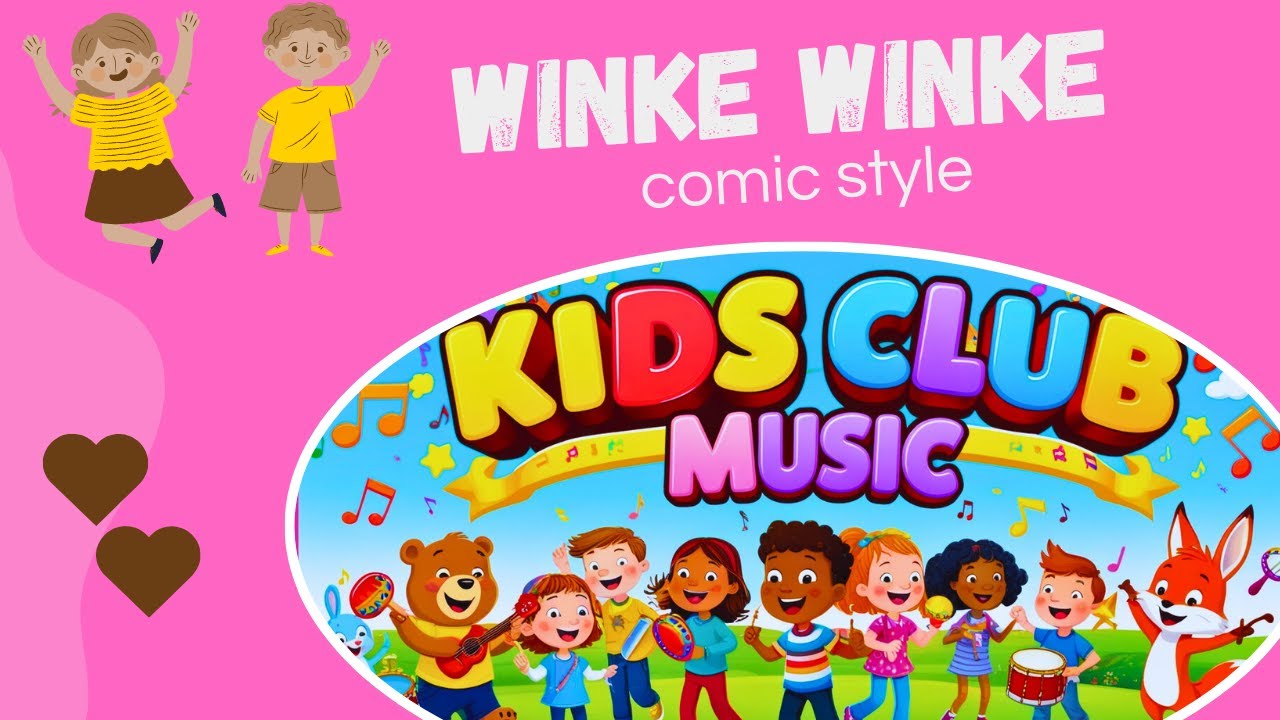 Winke Winke - Comic Style | Kinderlieder | children music ...