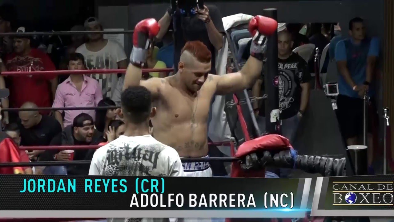 JORDAN REYES vs ADOLFO BARRERA - YouTube
