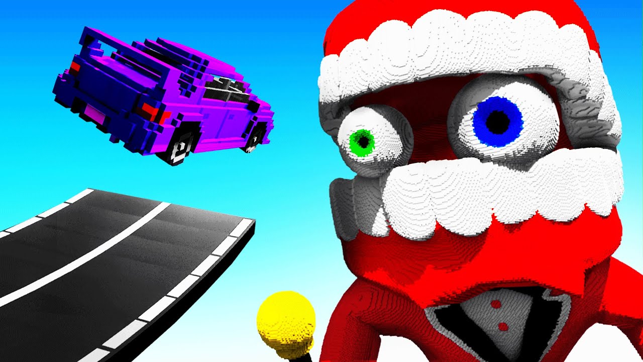 CARS vs THE AMAZING DIGITAL CIRCUS - YouTube