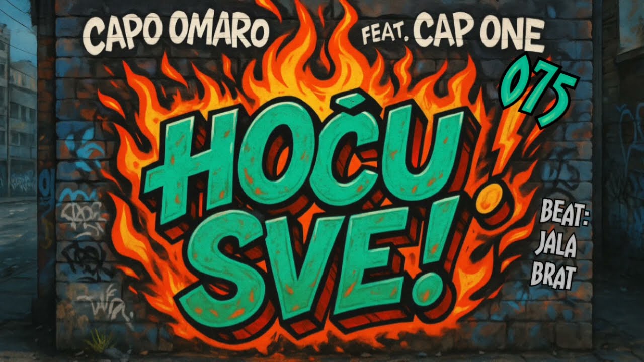CAPO OMARO FT CAP ONE: HOĆU SVE! | BEAT: JALA BRAT - YouTube
