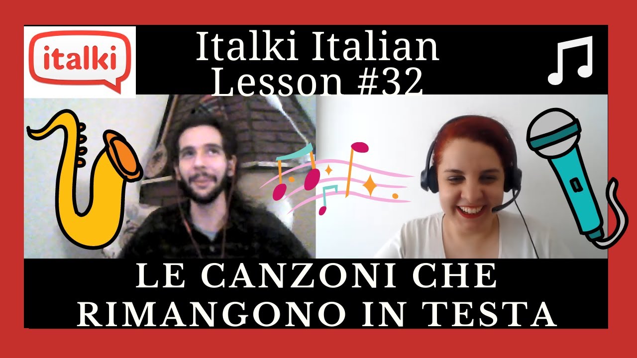 Le canzoni che rimangono in testa | Italian Lesson #32 - YouTube
