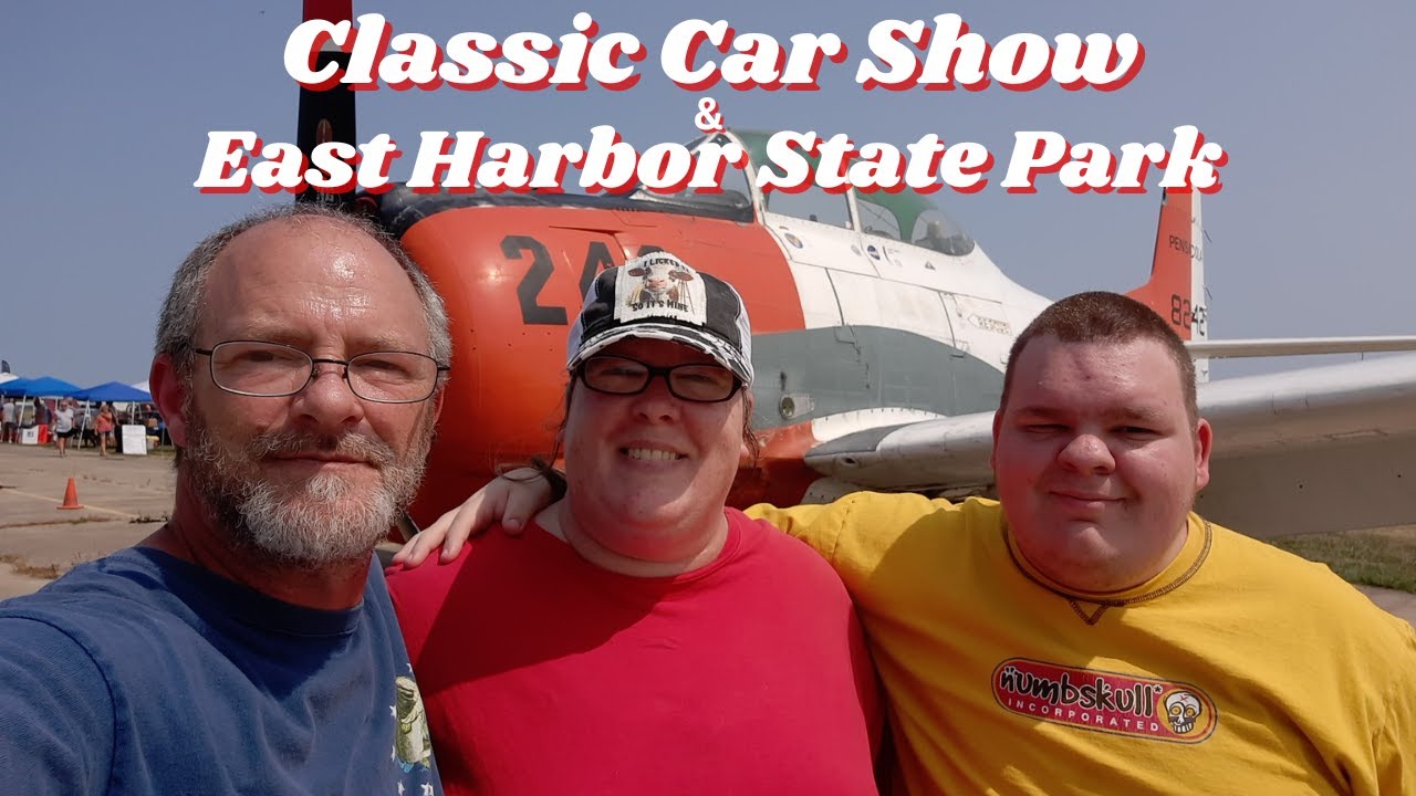 Classic Car Show and East Harbor State Park | Marblehead, Ohio - YouTube
