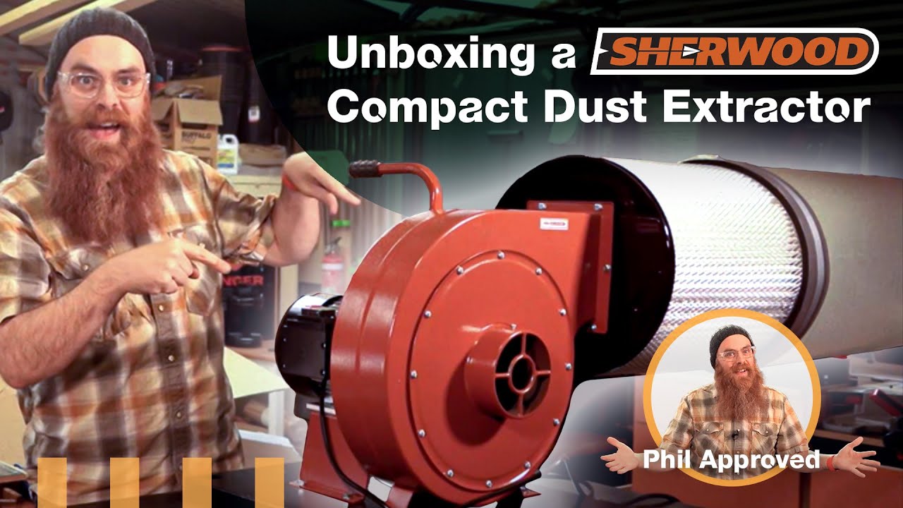 Phil Unboxes the Mighty Sherwood FM-300-MC - The Compact Dust Extractor ...