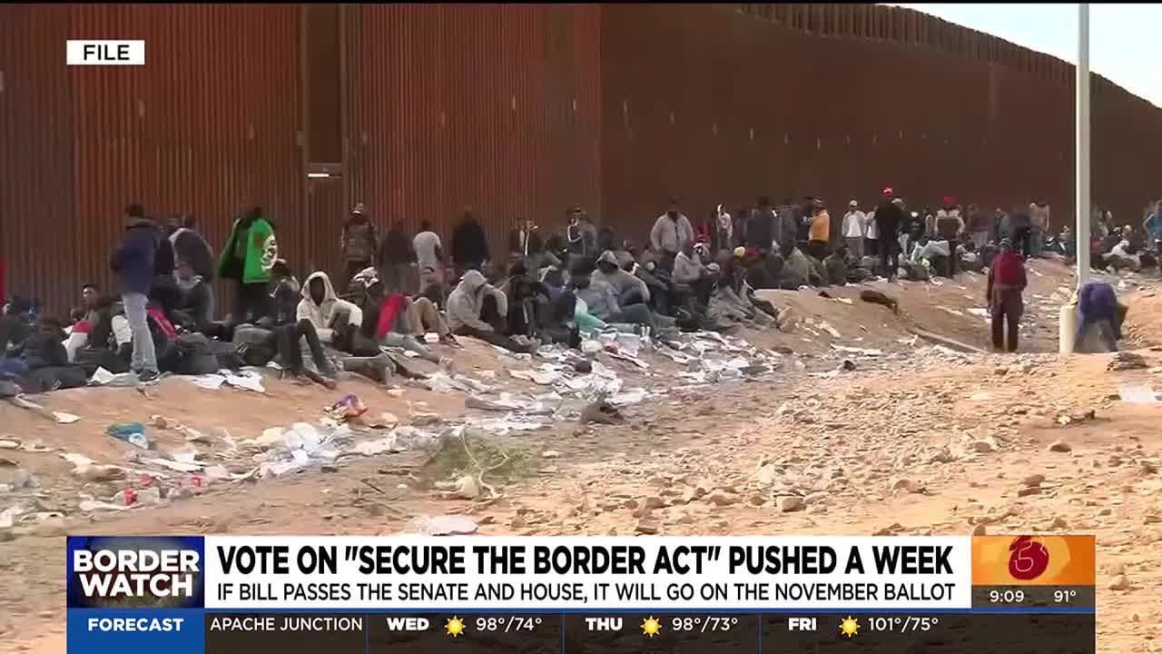 Absent member forces Arizona Senate to delay vote on 'Secure the Border ...
