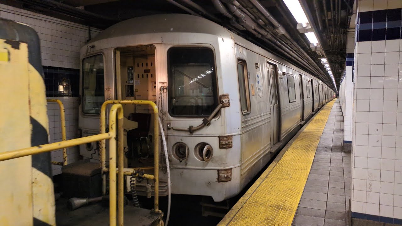 NYC Subway: First Retired R46 Cars Being Towed to 38 St Yard for Scrap ...