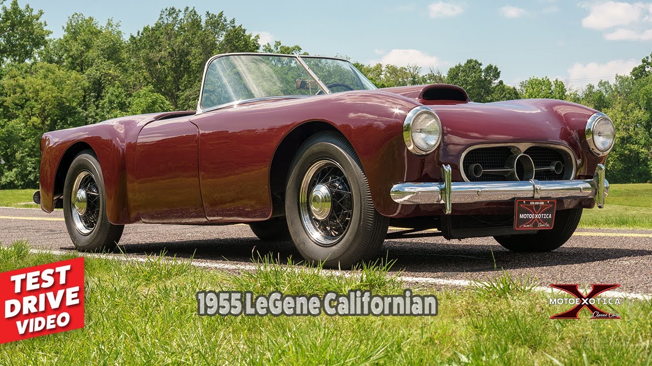 1955 LeGene Californian Sports Special Roadster -- For Sale ...