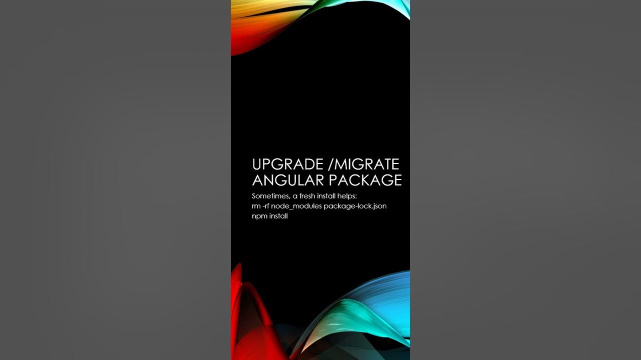 Upgrade #angular #coding #codeprep #programming #softwaredevelopment #frontendcourse # ...