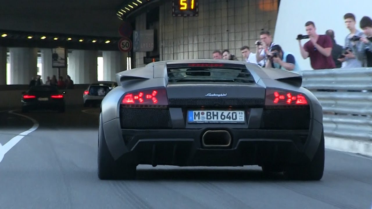 SCREAMING Lamborghini Murciélago w/ iPE exhaust | BEST V12 SOUND EVER ...