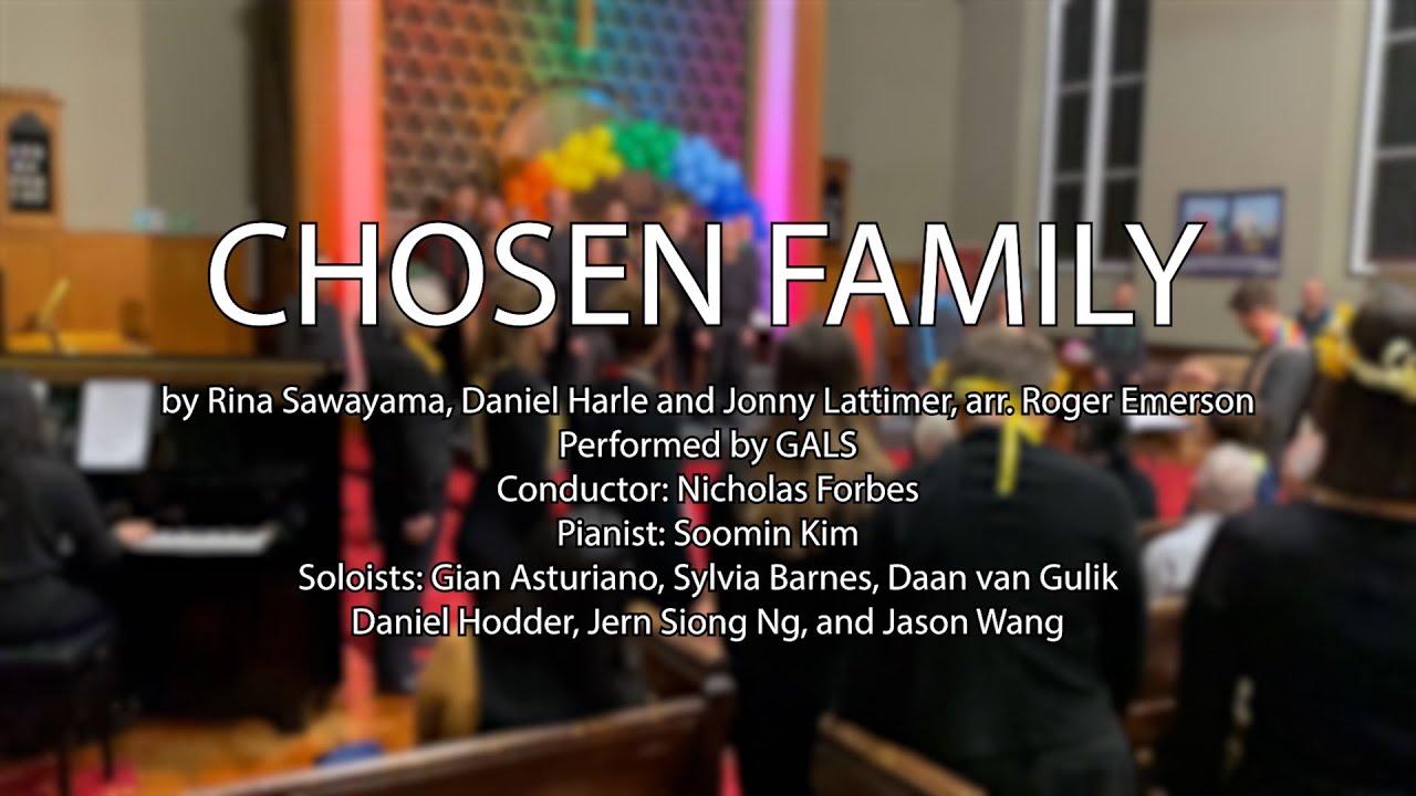 GALS: Auckland's Rainbow Choir: Chosen Family - YouTube