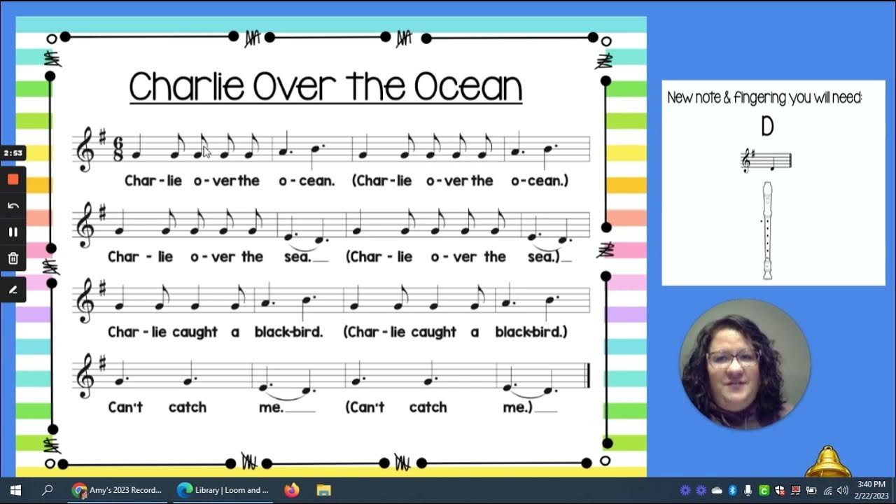 Lesson 7 Charlie Over the Ocean Blue Belt - YouTube