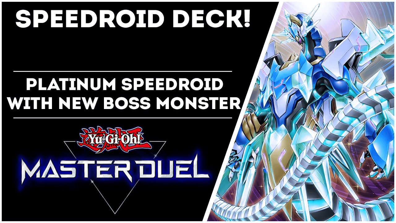 Speedroid Deck! Platinum Speedroid ft. Crystal Clear Wing Synchro ...