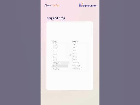 Quickly Showcase Lists of Items with Blazor ListBox - YouTube