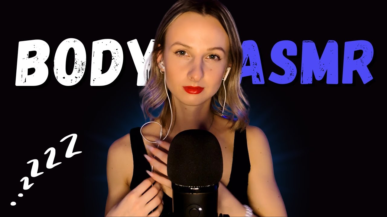 4K ASMR | Body Triggers 😴 (Nail Tapping, Skin Scratching, Hair Brushing ...