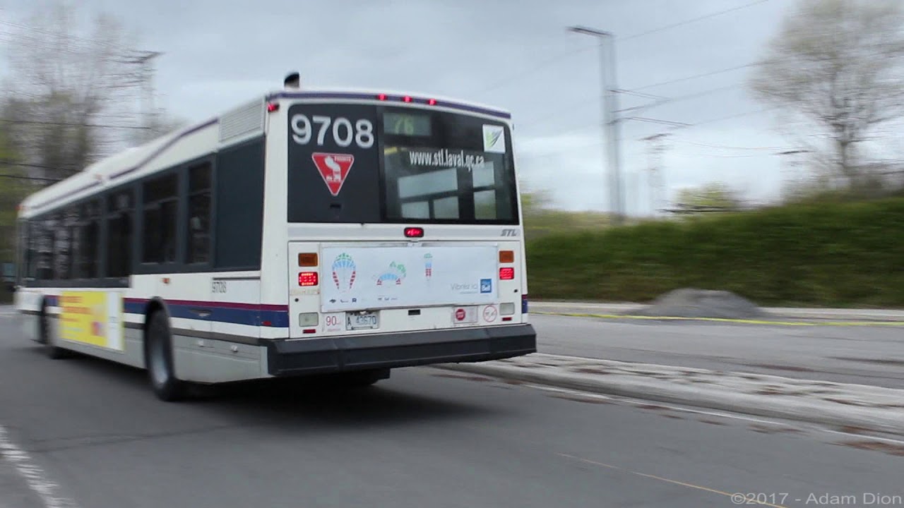 STL 9708 1st gen LFS on Les Peupliers street - YouTube