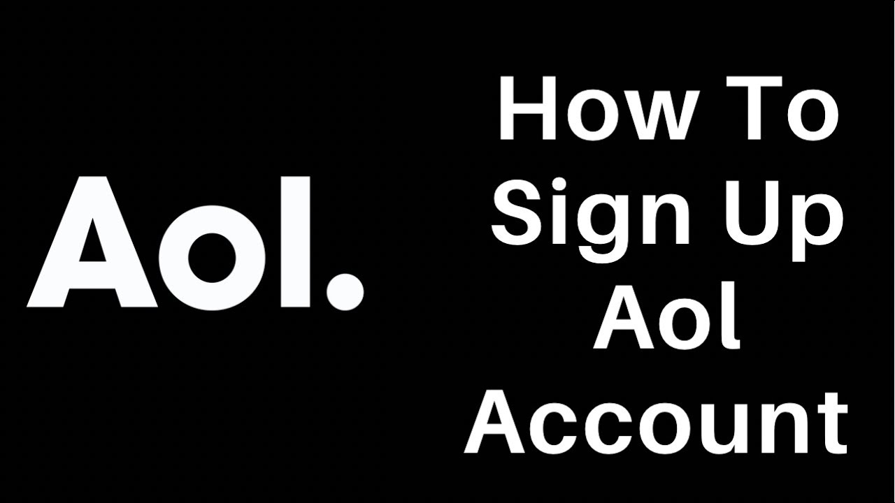 How to Sign Up Aol Account | Make new Aol.com Account - YouTube
