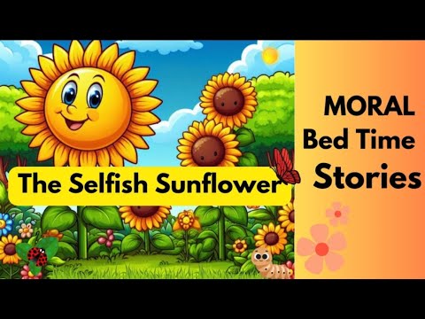 The Selfish Sunflower |An Inspiring Moral Story for Kids | #Storytime ...