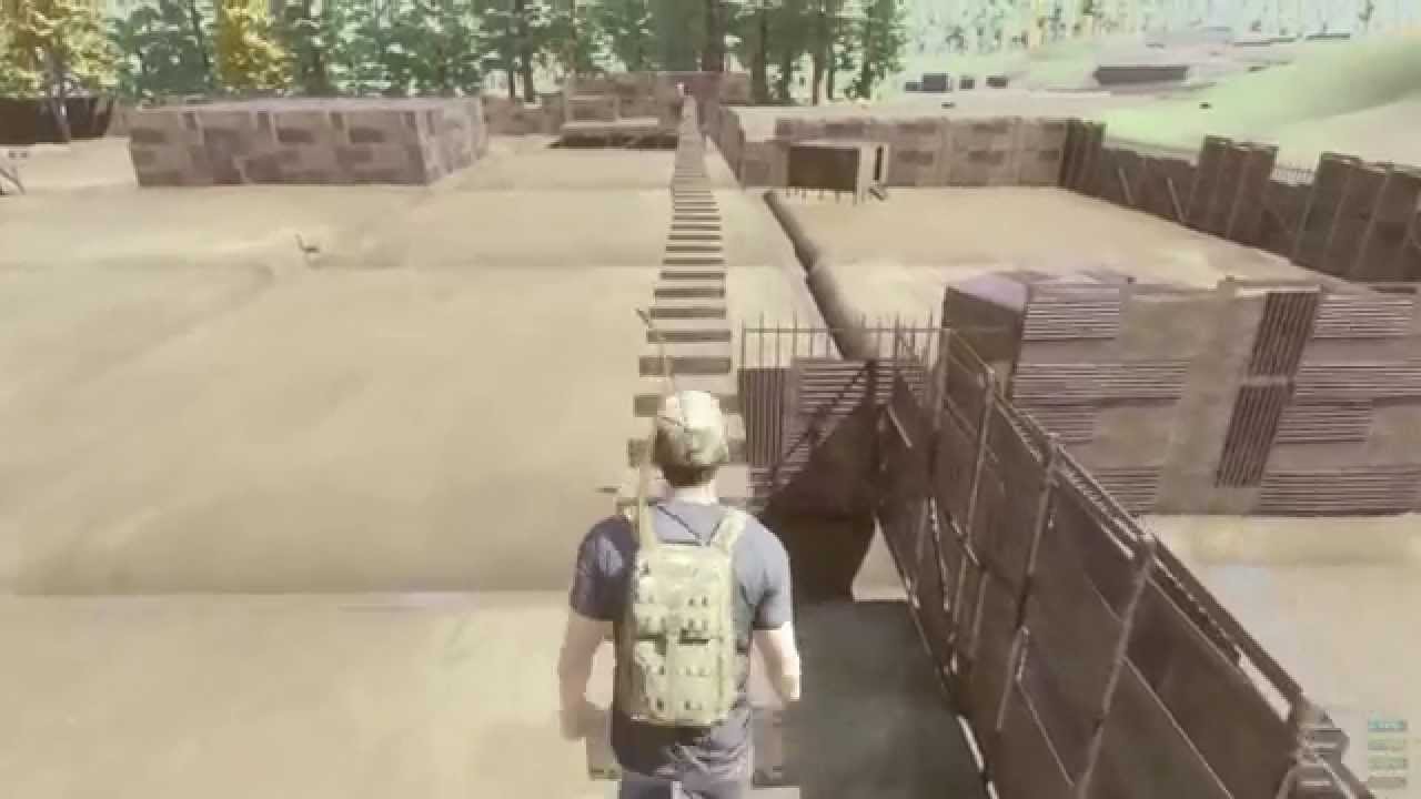 H1Z1 Mega Base Build v3.0 - The mini city - YouTube