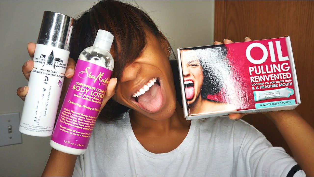 Morning + Night Routine // Skincare, Teeth Whitening & More ...