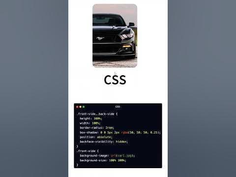 Animated Flip Card Effect using HTML & CSS🧑‍💻 #coding #programming #2024 #cssanimation # ...