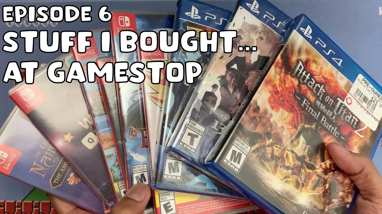Episode 6 - Stuff I Bought ... at Gamestop - YouTube