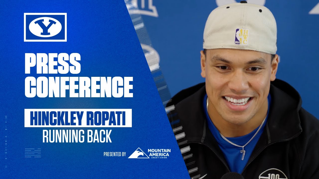 Hinckley Ropati | BYU Football | Media Availability | Utah | November 4 ...