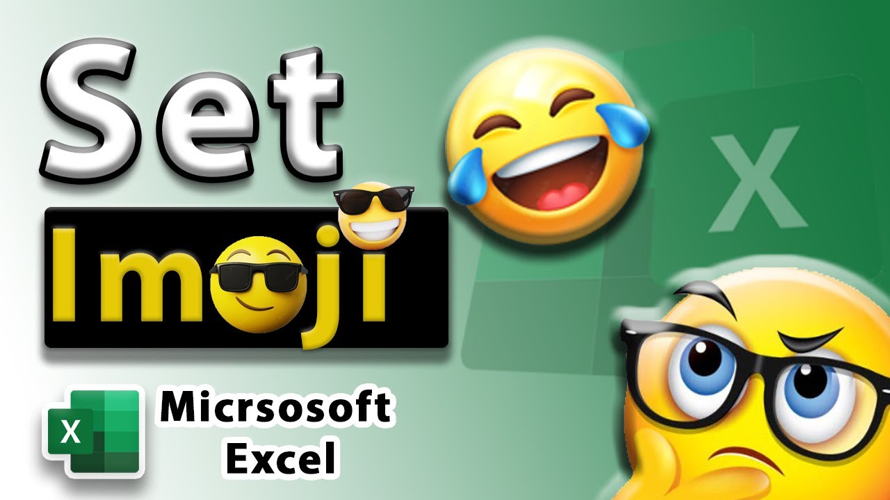 how to use emojis in Excel formulas - YouTube