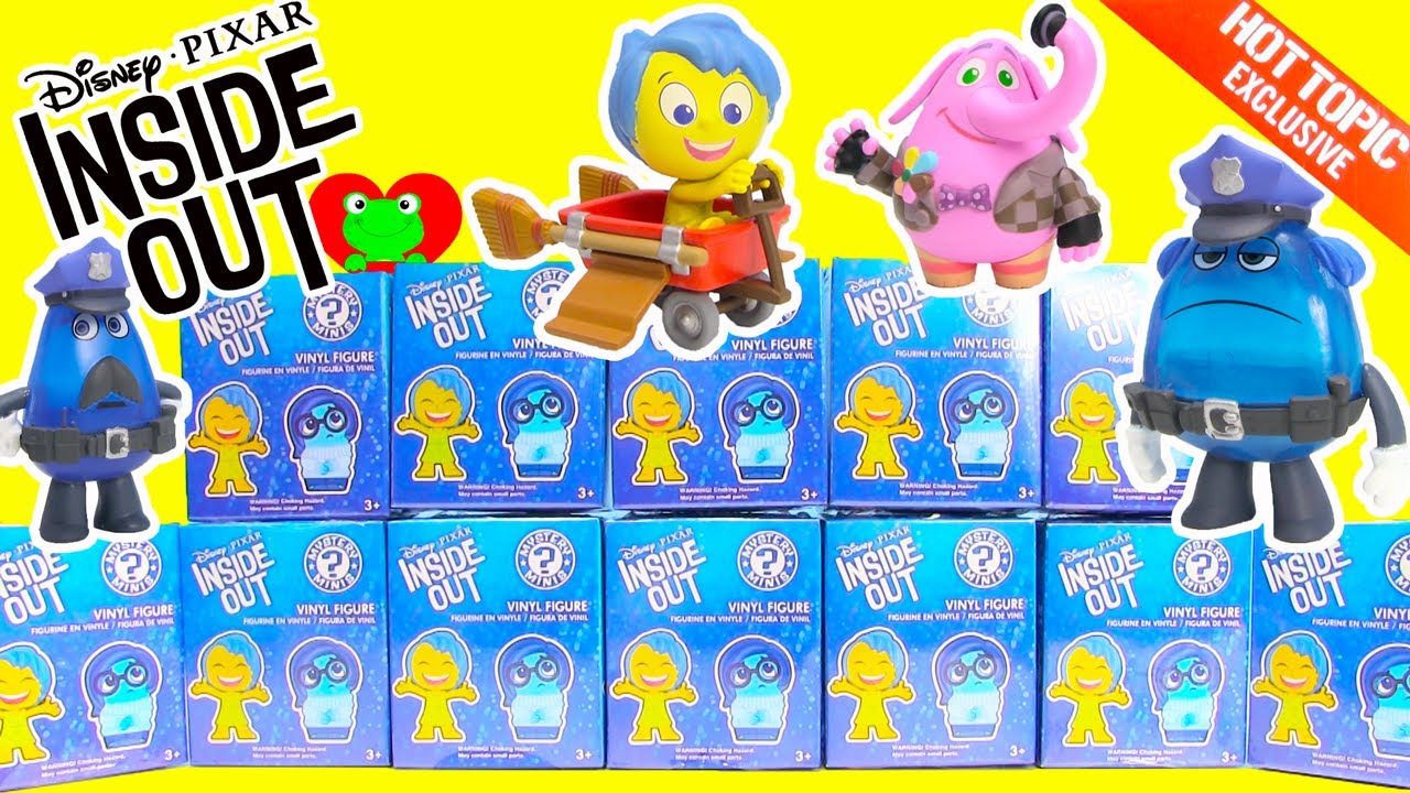 INSIDE OUT MYSTERY? NEW TOY ANGER! JOY! FEAR! MORE! - YouTube
