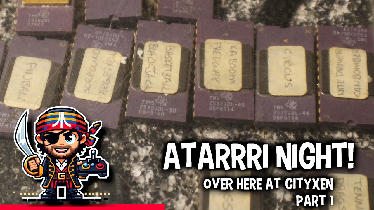 PIRATED ATARI ROMS!?! ATARRRI! #febtari - YouTube