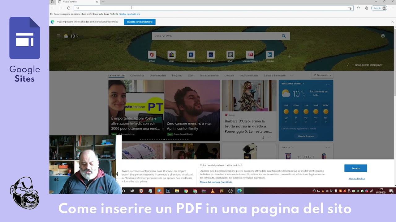 Inserire I Pdf In Google Sites YouTube Inserire I Pdf In Google Sites YouTube